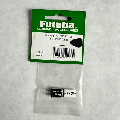 Futaba Crystal (RX SHORT TYPE) FM 72.230 CH. 22 - FRC-522 FUTL62 NEW | eBay