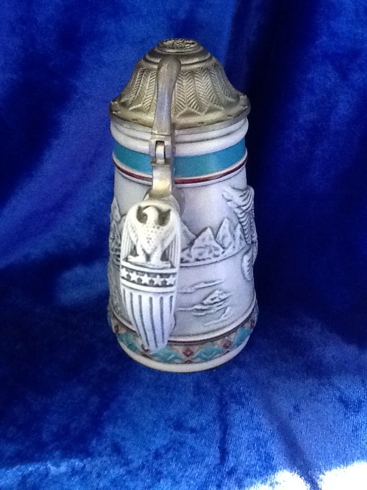 Avon 1990 Endangered Species: The Bald Eagle Stein #65965 Handcrafted ...