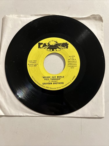 Grayson Brothers Before Our World Fell Through Lovin My Baby Fat Funk ...