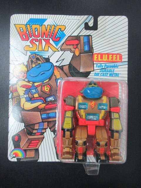 Bionic Six Fluffi Action Figure LJN 1986 for sale online | eBay