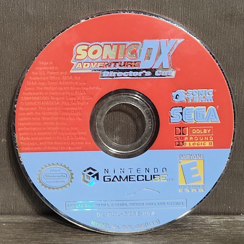Sonic Adventure DX Directors Cut (GameCube) Disc Only 10086610260 | eBay