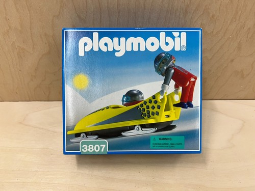 Playmobil 3807 Yellow 2-Man Bobsled Winter Fun - Vintage Toy - Seal ...
