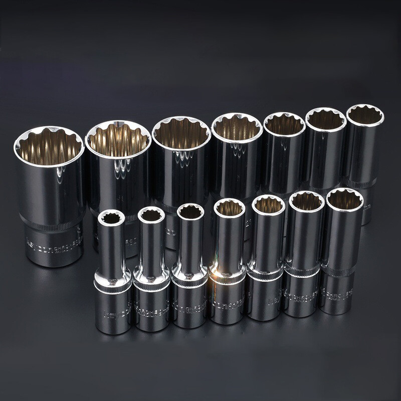 New 1pc Triple Square 12 Point Spline Bit socket Set Silverline ...