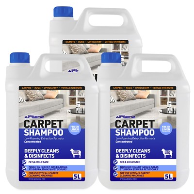 Carpet Cleaner Shampoo ODOUR & Antibac Solution Concentrated PRO 15L ...