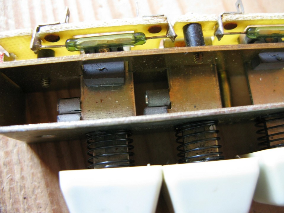 NOS new mechanical keyboard reed switch linear amiga spectrum atari c64 ...