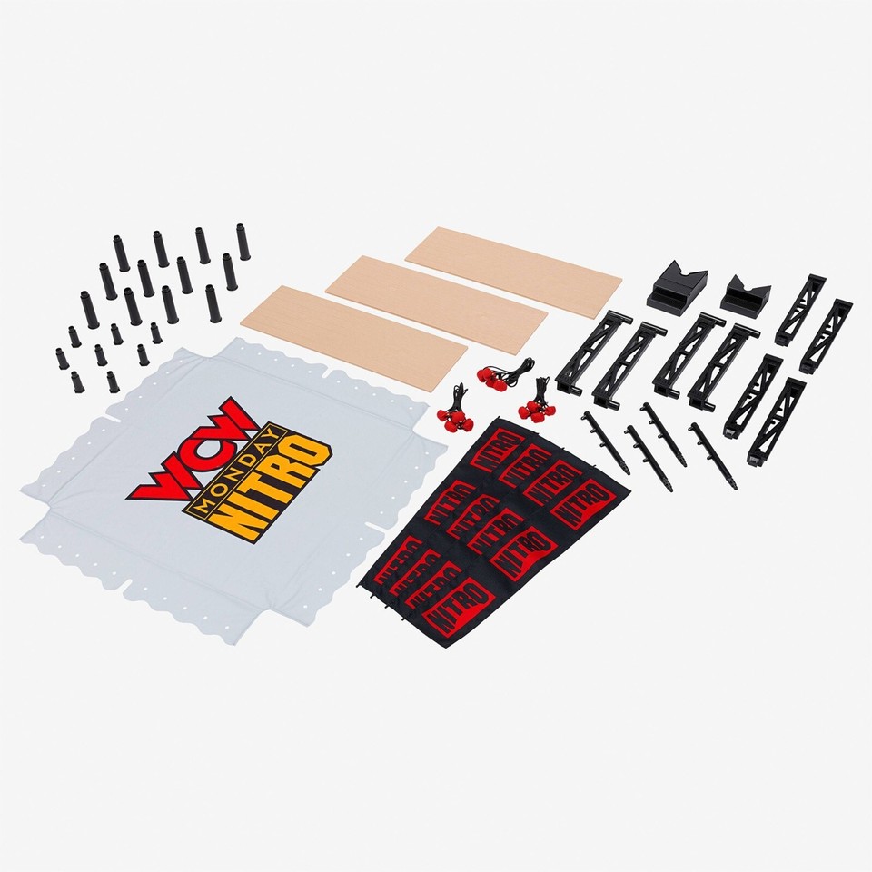 Mattel WWE Ultimate Edition WCW Monday Nitro Ring Brand New NO ERIC ...