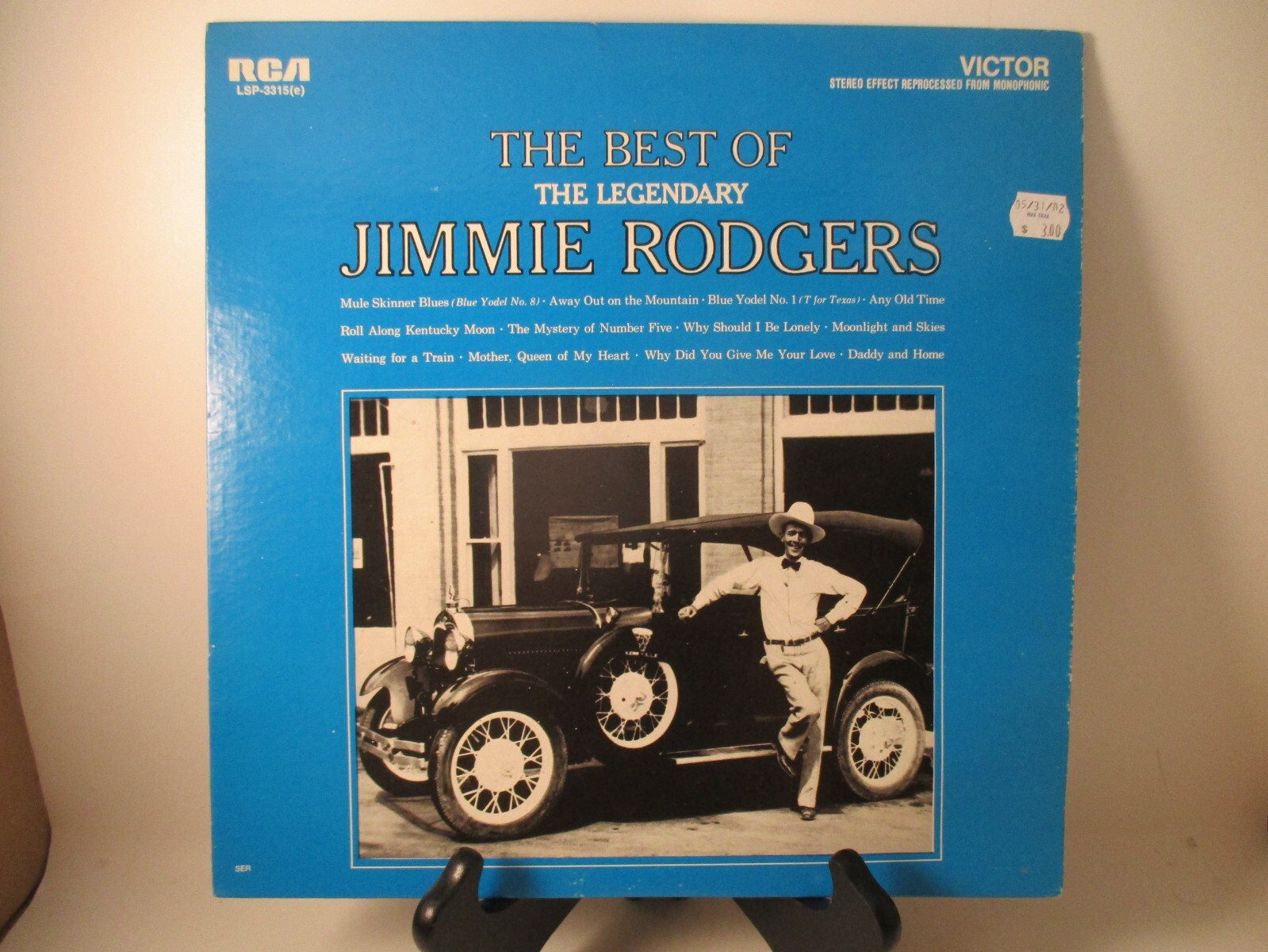 The Legendary Jimmie Rodgers Best of RCA Victor LSP3315e Stereo LP | eBay