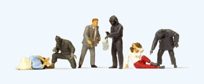 HO Scale People - 10588 - Robbery | eBay