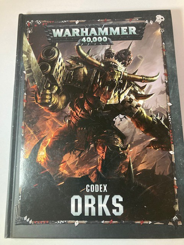Warhammer 40K Orks Codex Hardcover 8th Edition 2018 Games Workshop 40,000 WAAAGH | eBay