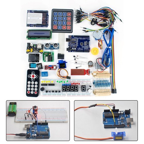Kit ??lectronique complet R3 pour Arduino avec 60+ options d'exp??rimentation | eBay