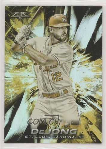 2018 Topps Fire Gold Minted Paul DeJong #69 | eBay