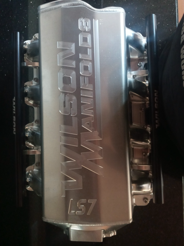 Ls7 polished race intake manifold built by Wilson Manifold | eBay
