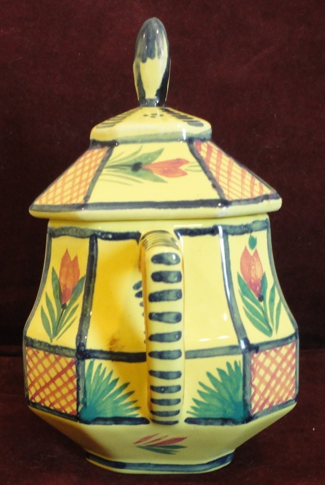 Henriot Quimper Faience Breton Man Sugar Bowl with Lid Signed | eBay