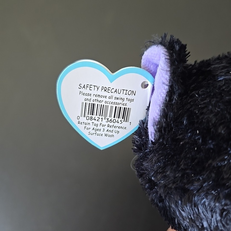 Ty Beanie Boos SWOOPS the Bat Glitter Eyes 6" NEW MWMTs Plush Stuffed ...