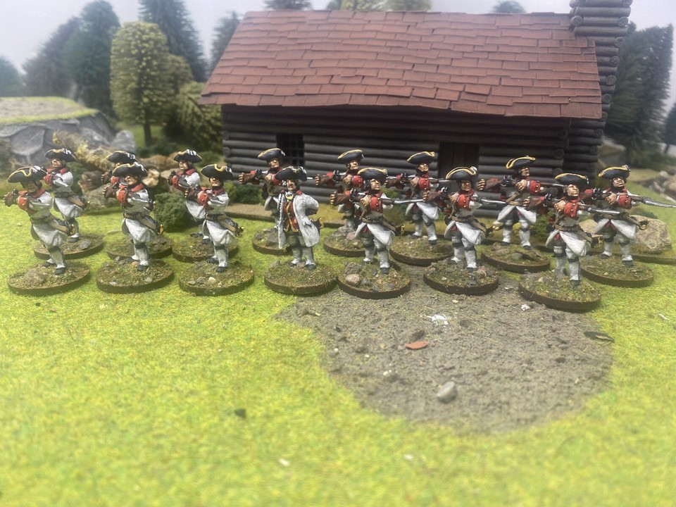 FIW/SYW FRENCH REGULARS PRO PAINTED BY EYE 28mm GALLOPING MAJOR ...