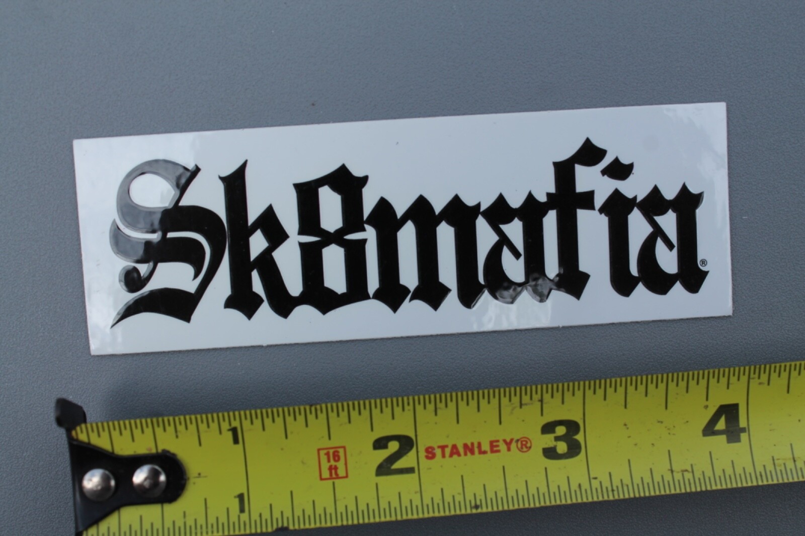 Sk8 Mafia Skateboard Mob Gang Clear Black OG Z75A Vintage Skateboarding ...