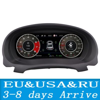 Car LCD Digital Dashboard Instrument Speedometer For VW Golf 6 MK6 2009 ...