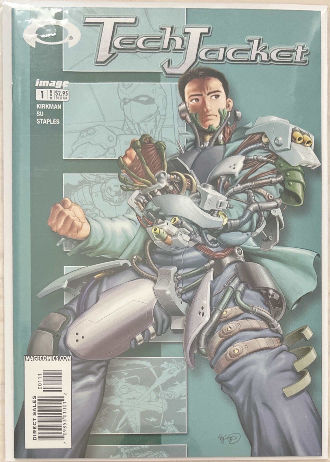 Tech Jacket #1 (Image Comics November 2002) for sale online | eBay