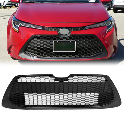 For 2020-2021 Toyota Corolla LE XLE Front Bumper Grille Trim Honeycomb ...