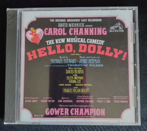 HELLO DOLLY! Original Cast 1964 Broadway Production - BMG Music 1989 ...
