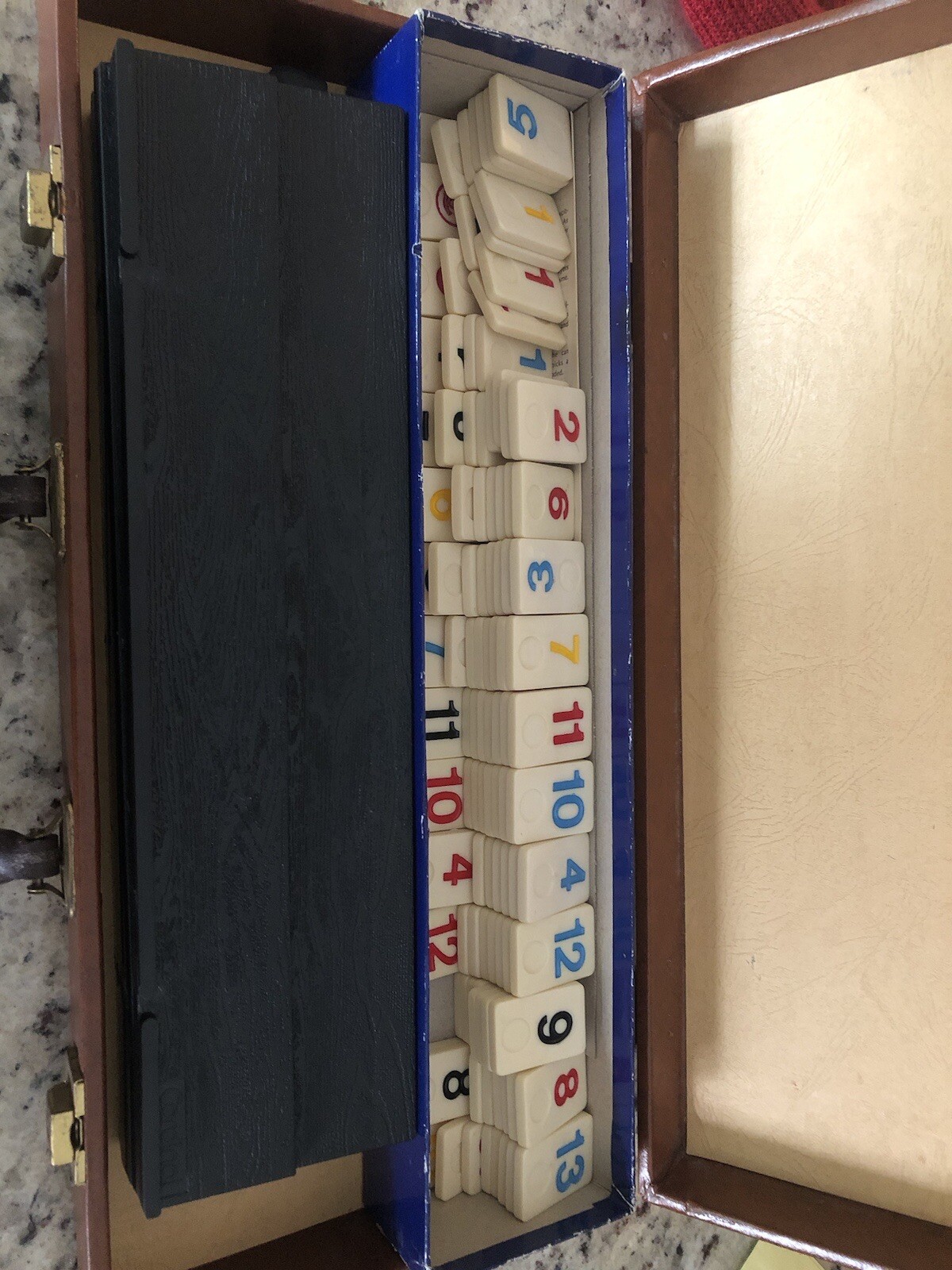 Vintage Rummikub Rummy Tile Game Carry Case By Rummy-O Cardinal | eBay