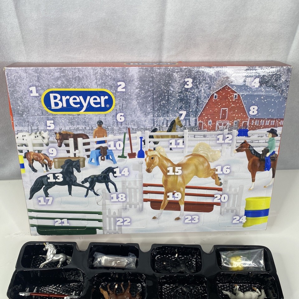 NEW Breyer Advent Calendar Christmas Horse Figures RARE VERSION | eBay