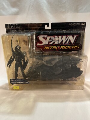 🔥McFarlane Spawn Nitro Riders Series 16 ECLIPSE 5000 Action Figure 1999 ...