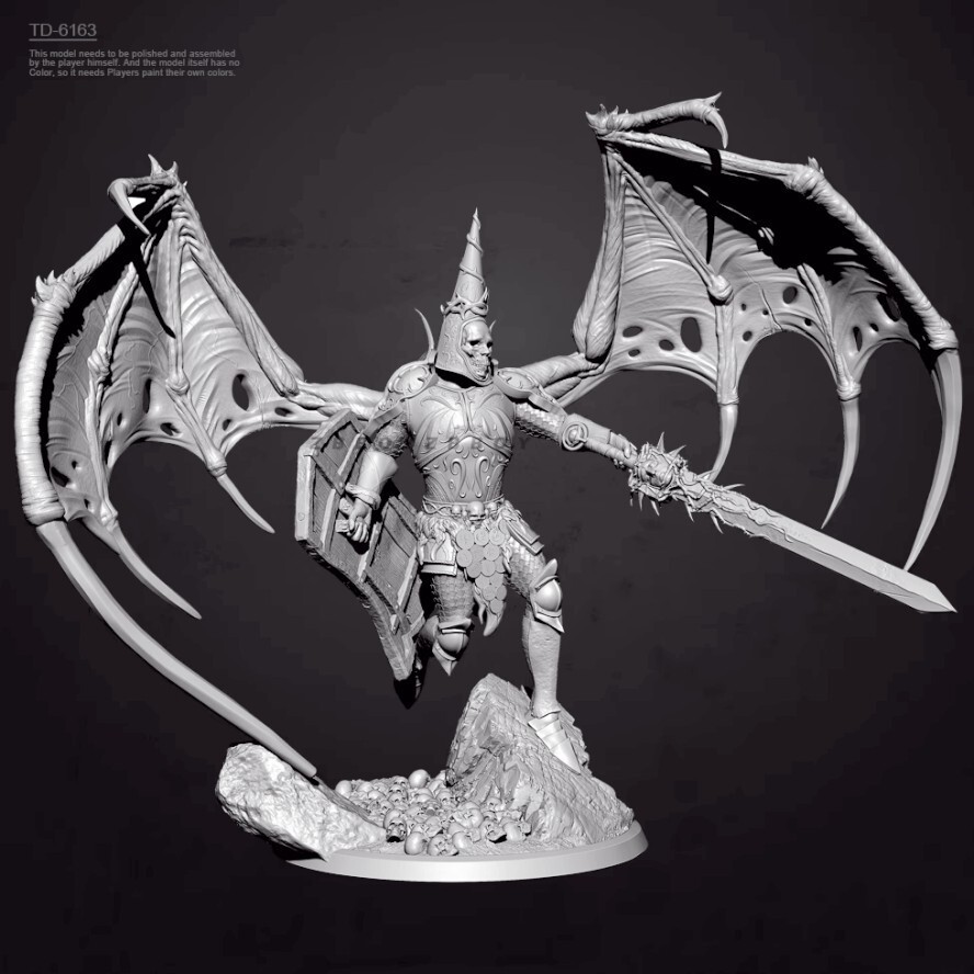 1/24 resin figures model Mysterious Domain -3D Printing of Demon ...