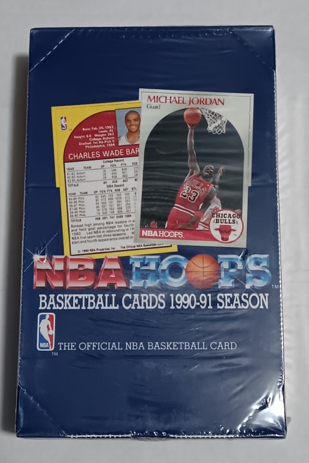 1990-91 NBA Hoops Series 1 Factory Sealed Basketball Box (Michael ...