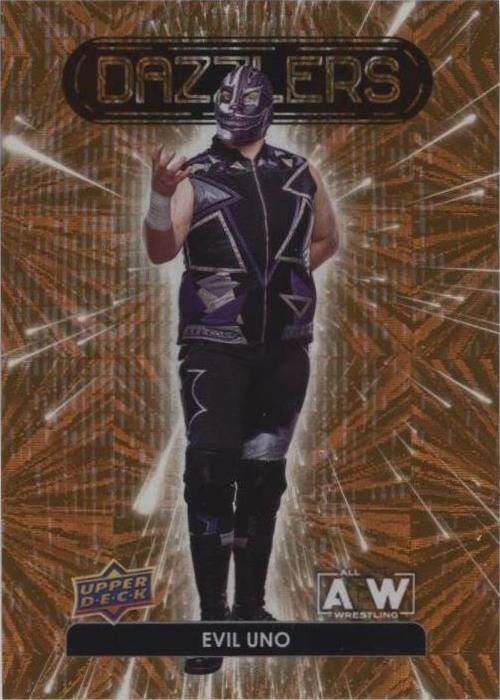 2023 Upper Deck AEW All Elite Wrestling - Dazzlers Orange #DZ-37 Evil ...