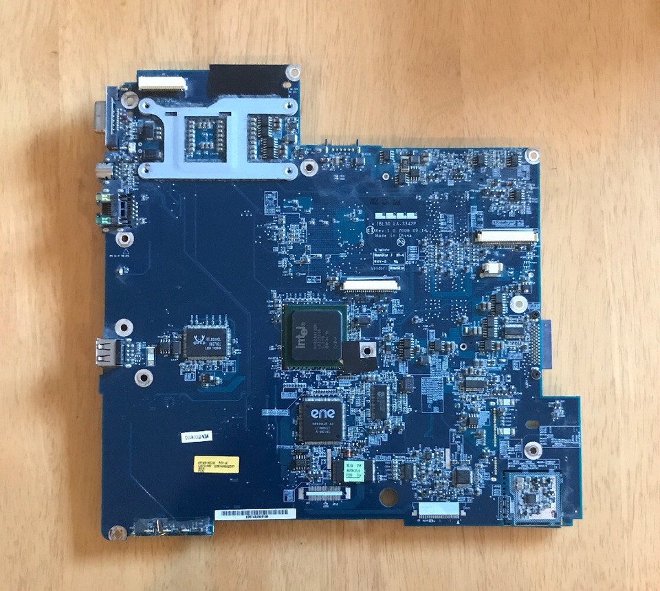 HP Compaq Presario C300 Laptop Motherboard and CPU Working Tested ...