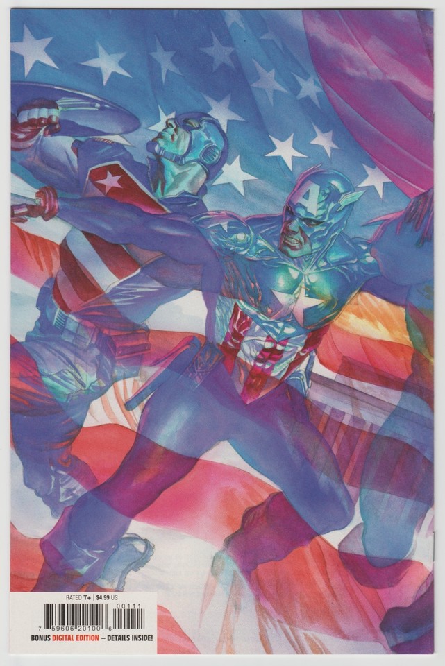 United States of Captain America #1 (08/2021) MCG Alex Ross Cover | eBay