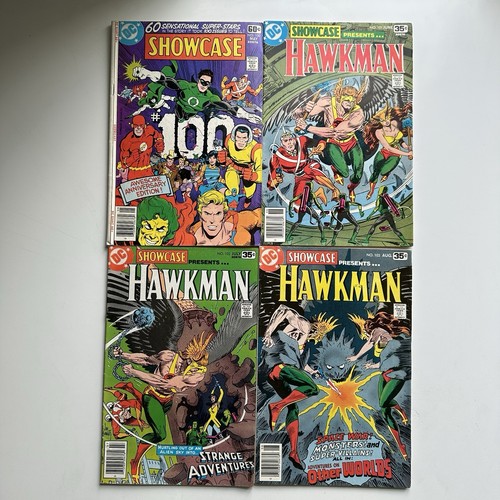 DC Comics Showcase #100 101 102 103 Hawkman Flash Green Lantern 1978 | eBay