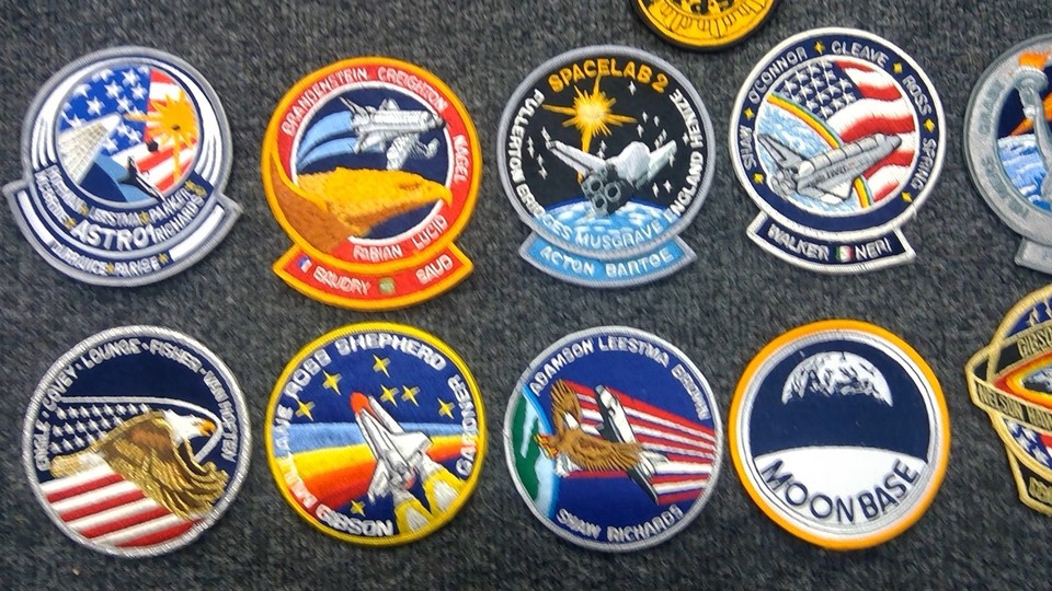 NASA ESA sew on space mission 21 patches CG L48 | eBay UK