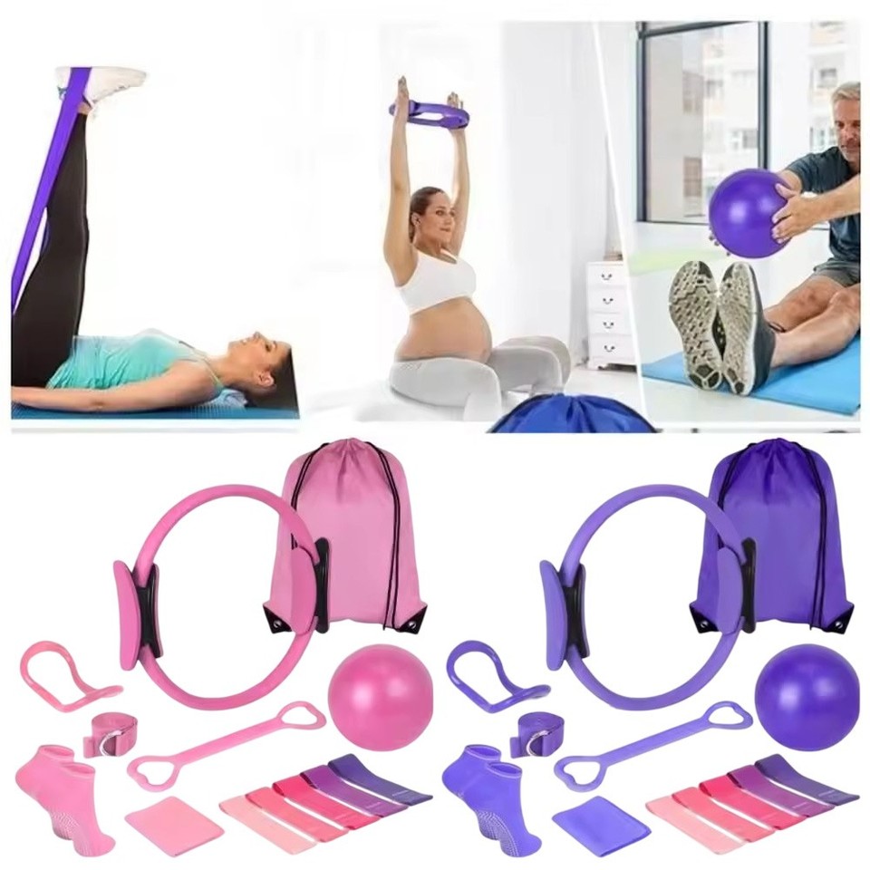 13pc Pilates Kits for Women, Home Pilates for Toning, Strength ...