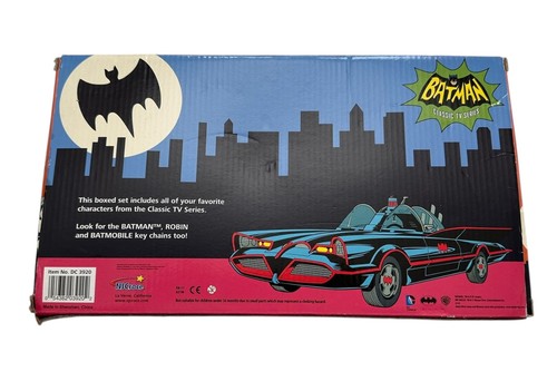 NJ Croce Batman Classic '66 TV Series Bendable Figure Set DC Comics New ...
