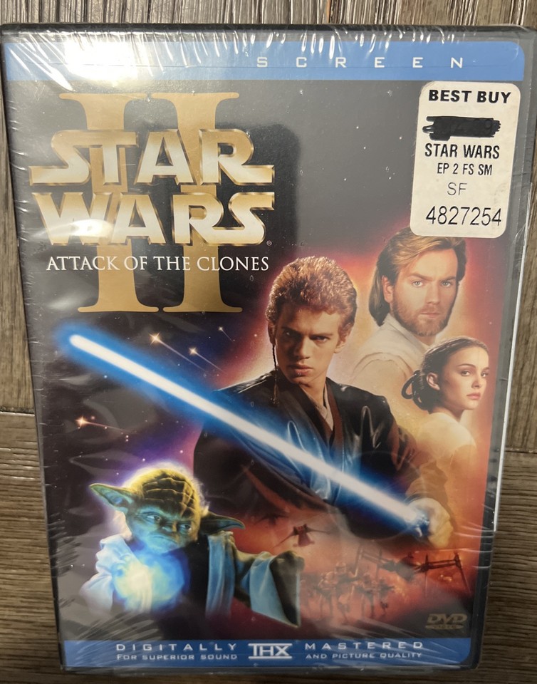 Star Wars Episode II: Attack of the Clones Full Screen Edition DVD | eBay