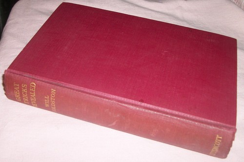 Will Goldston / Great Tricks Revealed Magic~Illustrated 304 Pages Book ...