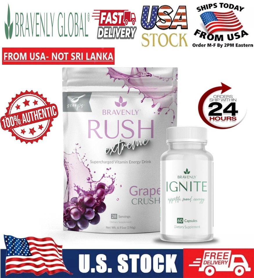 Bravenly Global RUSH EXTREME + IGNITE - Accelerate Duo - NEW/SEALED ...