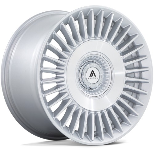 (Set-4) Asanti ABL-40 Tiara 20x9 5x112/5x4.5" +35mm Silver Wheels Rims ...