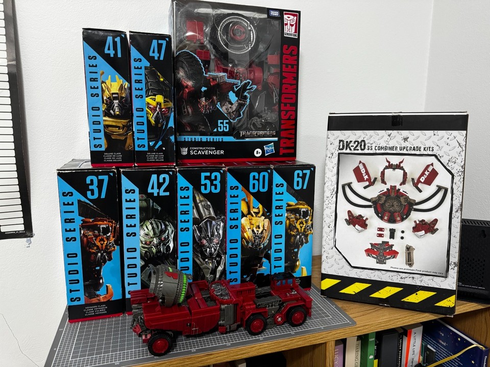 Transformers Studio Series Complete Devastator Set + DNA Design Upgrade ...