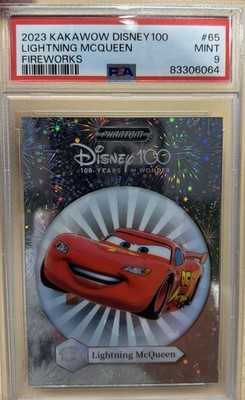 2023 Kakawow Phantom Disney 100 Years Cars Lightning McQueen Fireworks ...