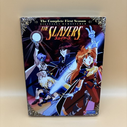 Slayers - The Complete First Season (DVD, 2007, 4-Disc Set, Digipak ...