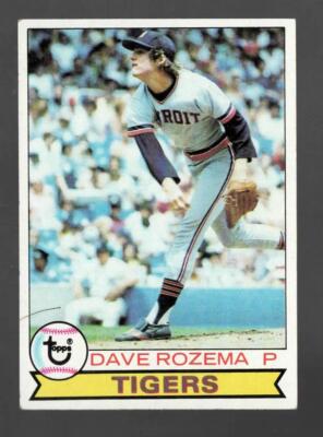 1979 Topps Dave Rozema Detroit Tigers #33 Excellent | eBay