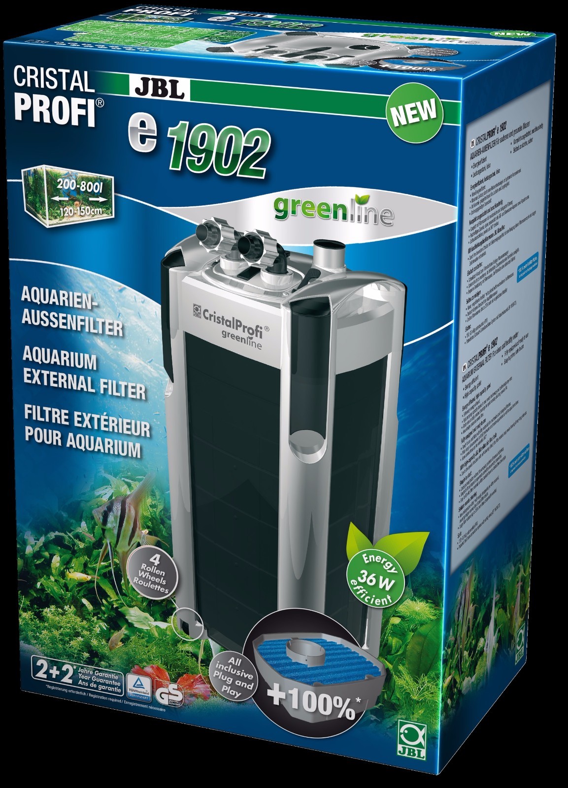 JBL CristalProfi e402 e702 e902 e1502 e1902 greenline - Außenfilter | eBay