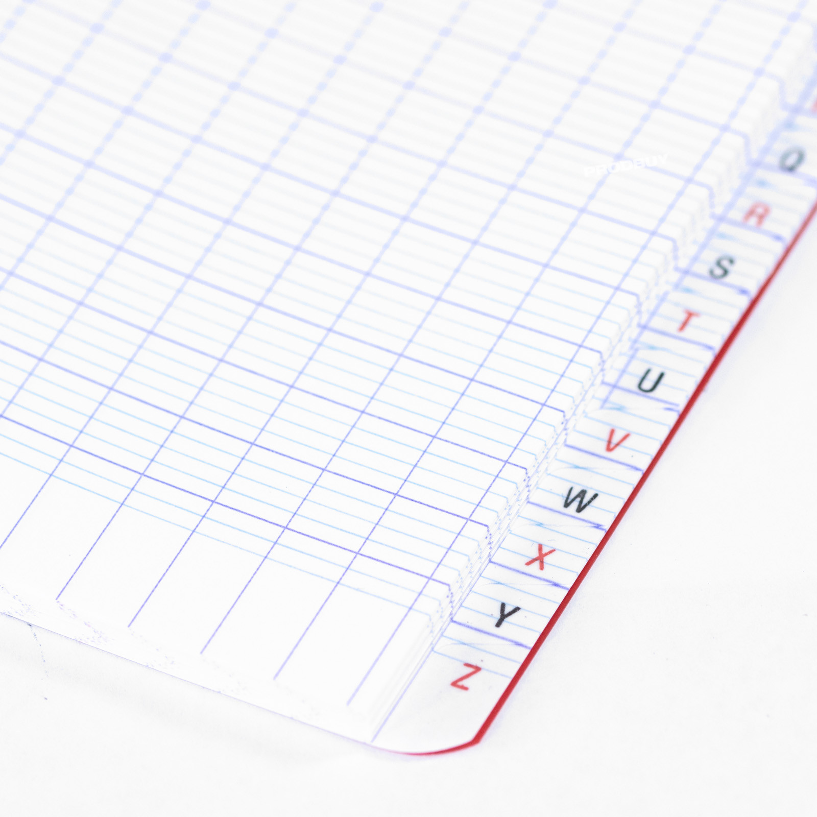 Neon A5+ A-Z Tab Seyes Grid 96 Page Index Book Paper Notebook ...
