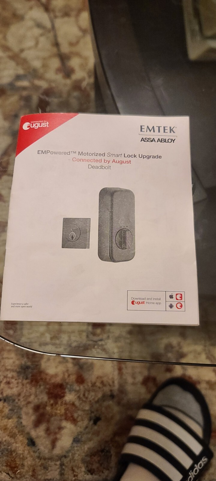 Emtek Smart Touchscreen Deadbolt Connected by August Emp1101-us15 ...