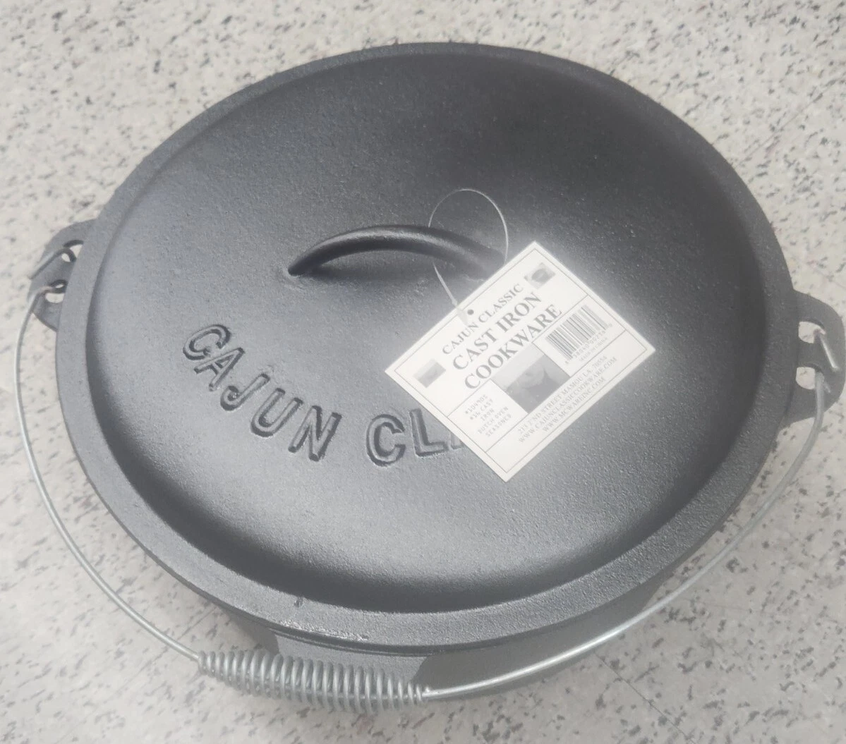 Cast Iron Gumbo Pot