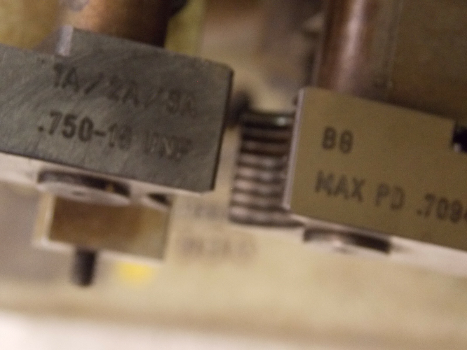 Johnson Tri Roll Thread Gage Roll Snap Inspection Comparator Model CG 1 ...