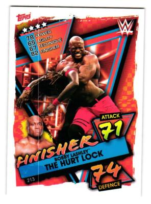 2021 Topps WWE Slam Attax Finishers The Hurt Lock Bobby Lashley #213 | eBay